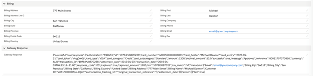 Fat Zebra and Salesforce - Chargent by AppFrontier