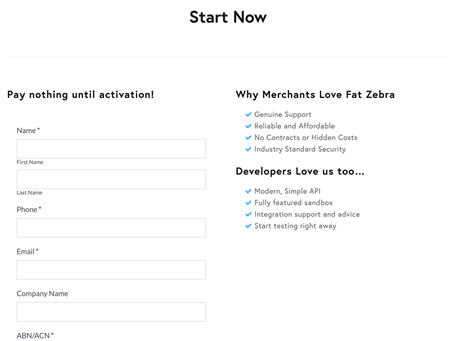 Fat Zebra and Salesforce - Chargent by AppFrontier