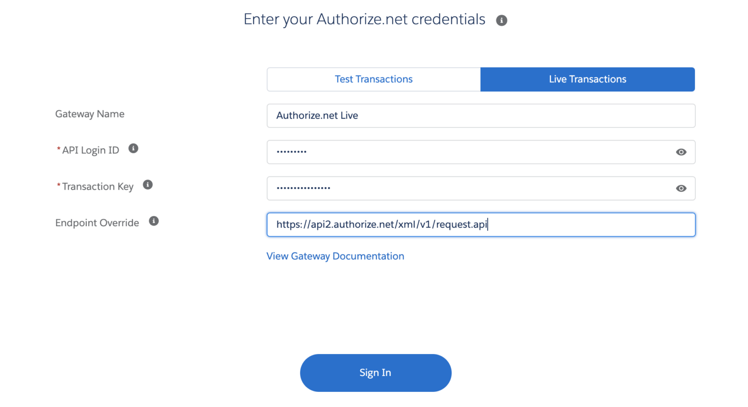 Authorize.net and Salesforce - Chargent by AppFrontier