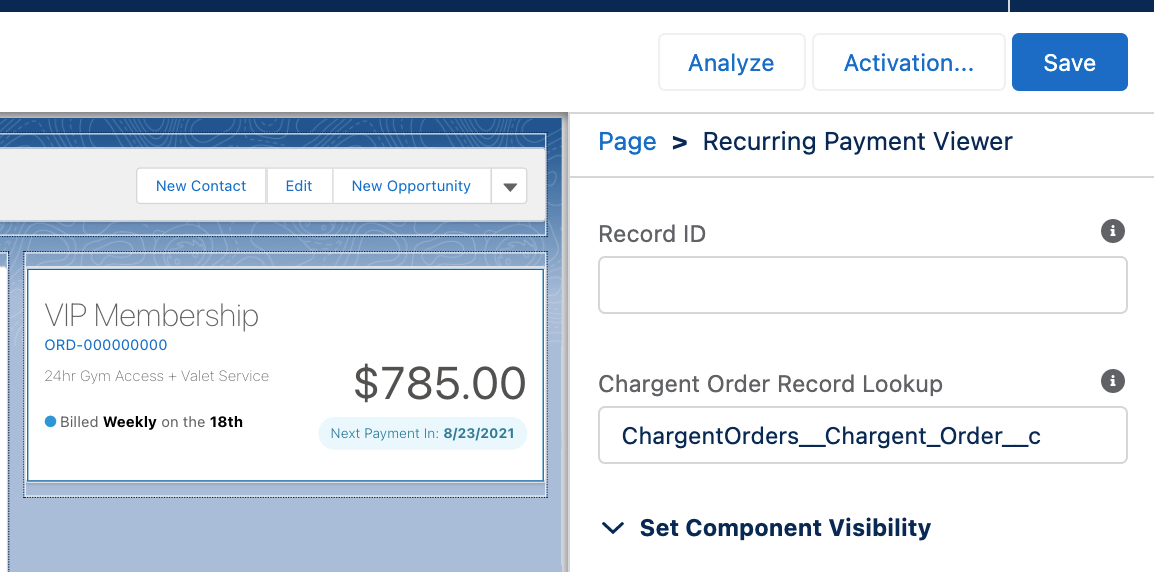 Payment Status Viewer - Chargent by AppFrontier