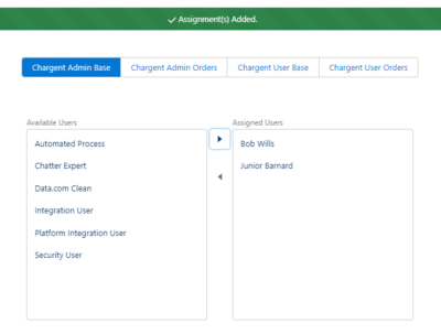 Assigning Chargent Permissions - Chargent by AppFrontier