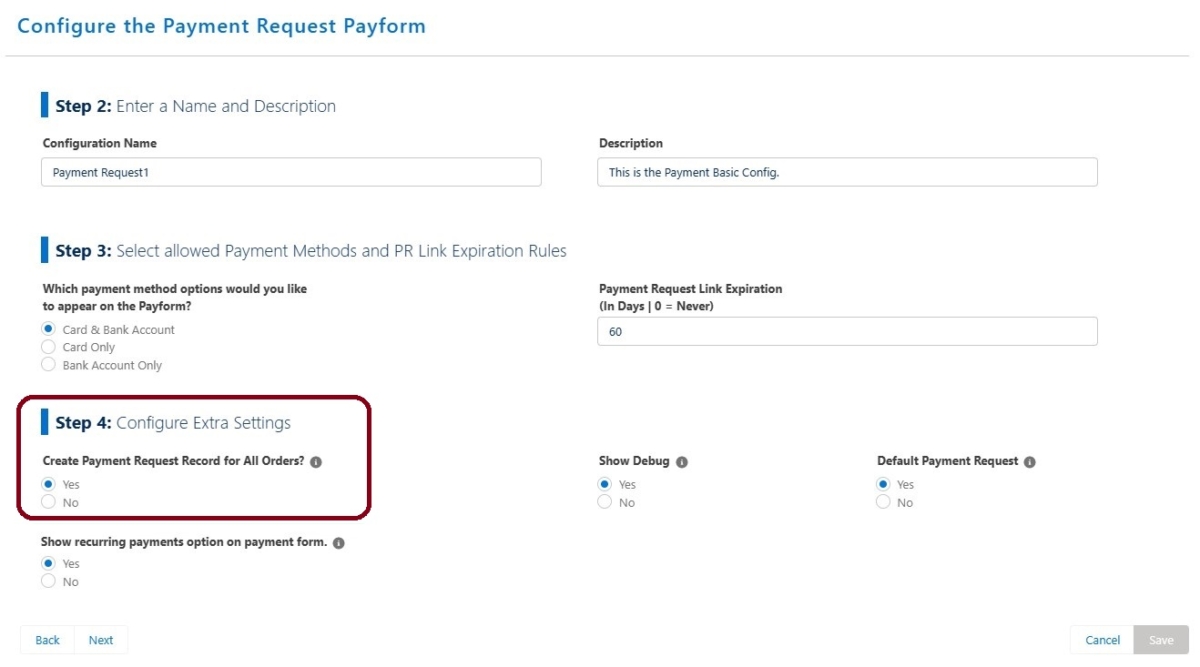 Payment Requests Tab - Chargent by AppFrontier